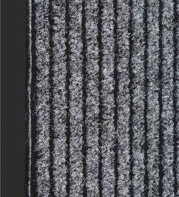 Rohožka pruhovaná šedá 60 x 80 cm 331605