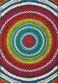 Kusový koberec Relief 22844-110 Multicolor 140x200cm
