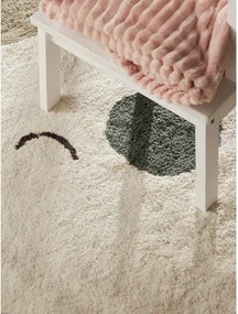 Krémový pratelný/ručně tkaný bavlněný dětský koberec 140x200 cm Snuggle Rio – Hanse Home