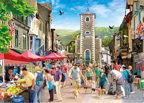 GIBSONS Puzzle Keswick, Anglie / 1000 dílků / 68 × 49 cm
