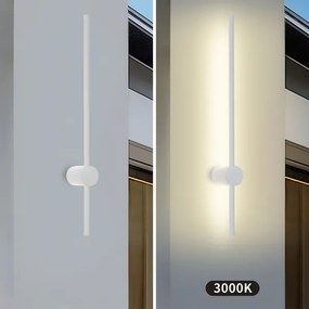 BRILAGI - LED Venk. nást. svít. AURA LED/12W/230V 3000K IP54 65 cm bílá CRI 90