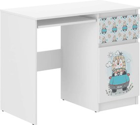 Wooden Toys Dětský psací stůl N-33 KRÁL LEV
