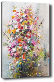 Obraz na plátně Flower still life 50x70 cm