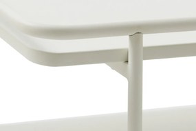 Designový konferenční stolek Harinder 75 cm šedý