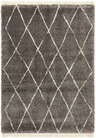 Šedý koberec Lever Grey Diamond Rozměry: 200x290 cm