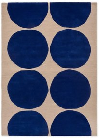 Designový vlněný koberec Marimekko Isot Kivet modrý 132508 Brink & Campman Varianta: 250x350