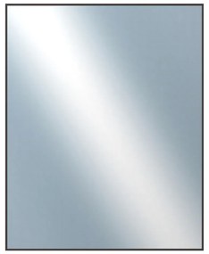 DANTIK - Zarámované zrcadlo - rozměr s rámem cca 80x100 cm z lišty Hliník hnědá | P01-022 (7001022)