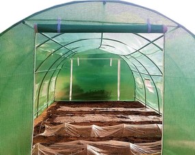 Hydrosan Náhradní fólie PTF 07G, 6x3 m, na zahradní fóliovník, zelená, dvojité dveře
