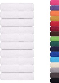 Ručníky FROGN 25 ks bílé 100x150 cm 360 g/m² 136660