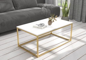 ADRK Furniture Konferenční stolek NARISA 100x60 CT-NAR-G-W