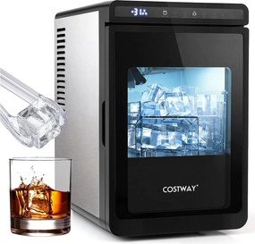 Costway Stroj na ledové kostky Stroj na led s 2 režimy 24 H časovač a režim