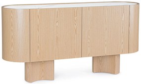 BIZZOTTO Dřevěná komoda OTILIA dub 160x80 cm 0734639