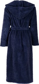 Bavlněný župan Athena s kapucí tmavě modrá 31 16 5952 unisex - S