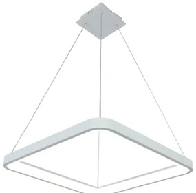 Brilagi - LED Stmív. lustr na lanku FALCON SLIM LED/50W/230V 50x50 cm bílá + DO