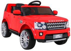 Dětské elektrické auto Land Rover Discovery Červené