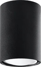 Stropní svítidlo SOLLUX Lagos 10cm GU10 1x40W bez zdroje SL.1000 černá