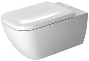 Duravit Happy D.2 - Závěsné WC, rimless, 365 x 620 mm, bílé 2550090000