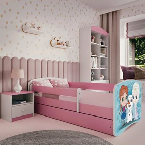 XXXLutz POSTEL PRO DĚTI A MLÁDEŽ 80/160 cm, bílá, pink MID.YOU - Dětské pokoje sestavy - 002142000225
