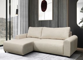 XXXLutz ROHOVÁ SEDAČKA, textil, béžová MID.YOU - Sedací soupravy - 001574005912