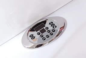 Terra Hydromasážní vířivá vana TIGA 604H 152x152 s ohřevem vody