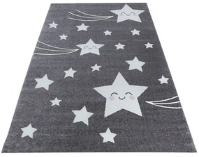 Dětský kusový koberec Kids 610 grey