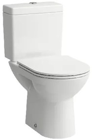 Laufen Pro - Kompletní set stojícího WC kombi, spodní odpad, SoftClose, bílá H8679510009701