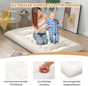 Costway Japonská futonová matrace Tatami Mat podlahová matrace