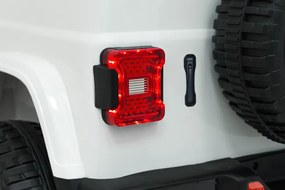 Elektrické autíčko Jeep Wrangler Rubicon LIFT bílé