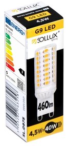 LED žárovka G9 4000k 4,5w 460lm