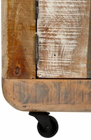 Danish style Konferenční stolek Bron, 110 cm, hnědá