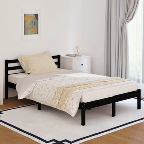 vidaXL Rám postele masivní borovice 120 x 200 cm [810428] Barva: Černá
