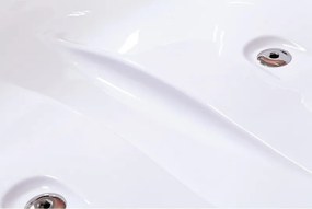 BPS-koupelny Hydromasážní vana HYD-CA631L 180x120 LEVÁ bez ohřevu vody