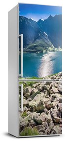 Wallmuralia Foto nálepka na ledničku Černé jezero Tatry 60x180 cm