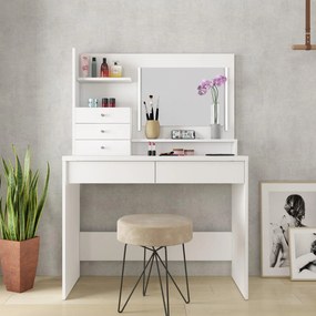 Aldo Toaletní stolek v minimalistickém designu Wish, white