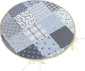 Bellatex Sedák Adéla kulatý hladký Šedá 40 cm, (průměr)