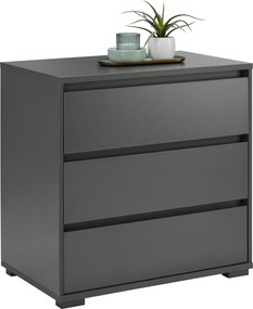 XXXLutz KOMODA, antracitová, 80/79/48 cm Carryhome - Široké komody - 000003007101