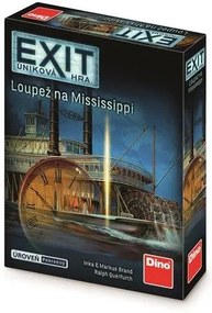 Exit úniková hra: loupež na mississippi párty hra