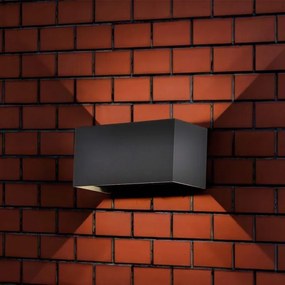 LED Venkovní nástěnné svítidlo LED/24W/230V 4000K IP65 černá