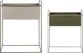Kovové stojany na květiny v sadě 2 ks (výška 65 cm) Reina – PT LIVING