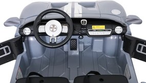 Elektrické autíčko Ford GT šedé