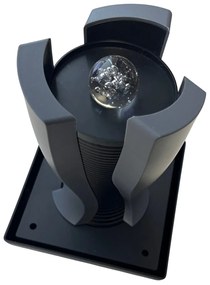 Stolní LED fontána s kameny