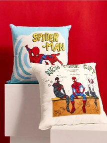 Sinsay - Bavlněné povlaky na polštáře Spider-Man 2 pack - vícebarevná
