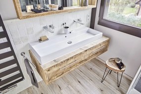 Hansgrohe Metropol, páková umyvadlová baterie pod omítku, 2-otvorová instalace, chromová, 74526000