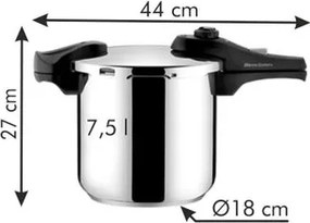 TESCOMA Tlakový hrnec BIO EXCLUSIVE+ 7,5 l
