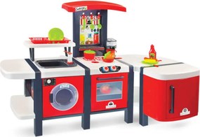 Mochtoys Kuchyňka moderní s ledničkou a příslušenstvím