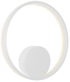 LED nástěnné svítidlo Halo 40 bílé