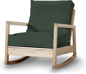 Potah na křeslo IKEA Lillberg barva zelená látka pletený vzor