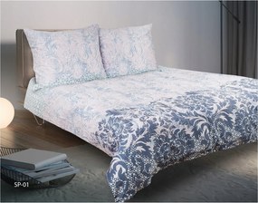 Povlečení 160x200 pudrově růžové