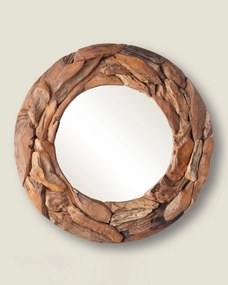 Zrcadlo Driftwood ⌀100 cm