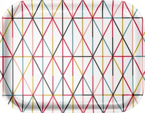 Výprodej Vitra designové podnosy Classic Tray Medium - Grid Multicolour